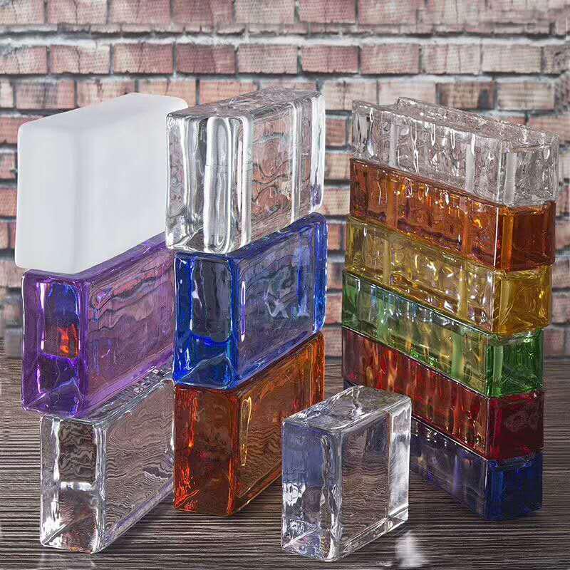 Modern Architectural Colored Glass Bricks For Facade/Windows/Bathroom ...