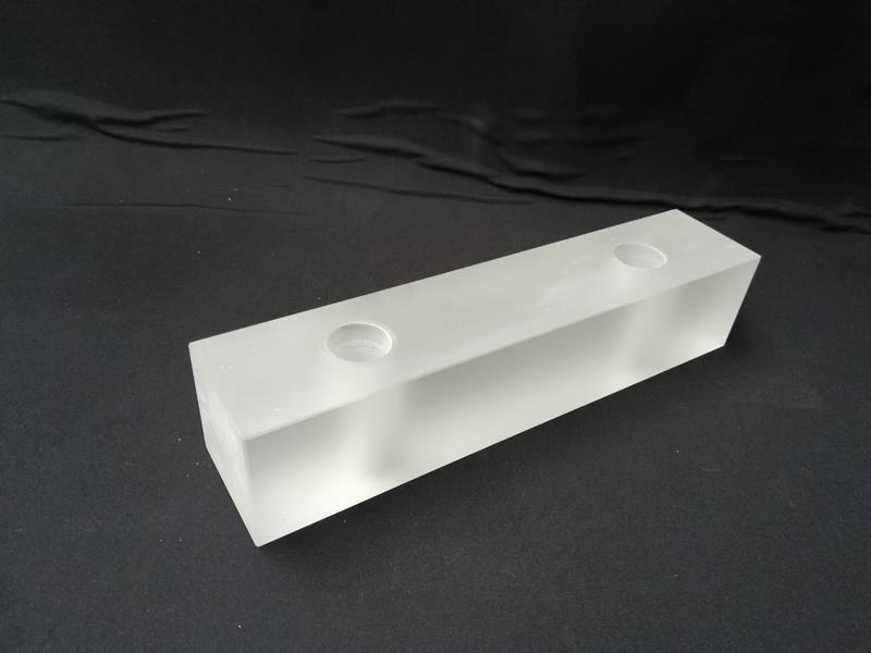 Fire Rated Solid Glass Bricks for modern Skyscraper offer building