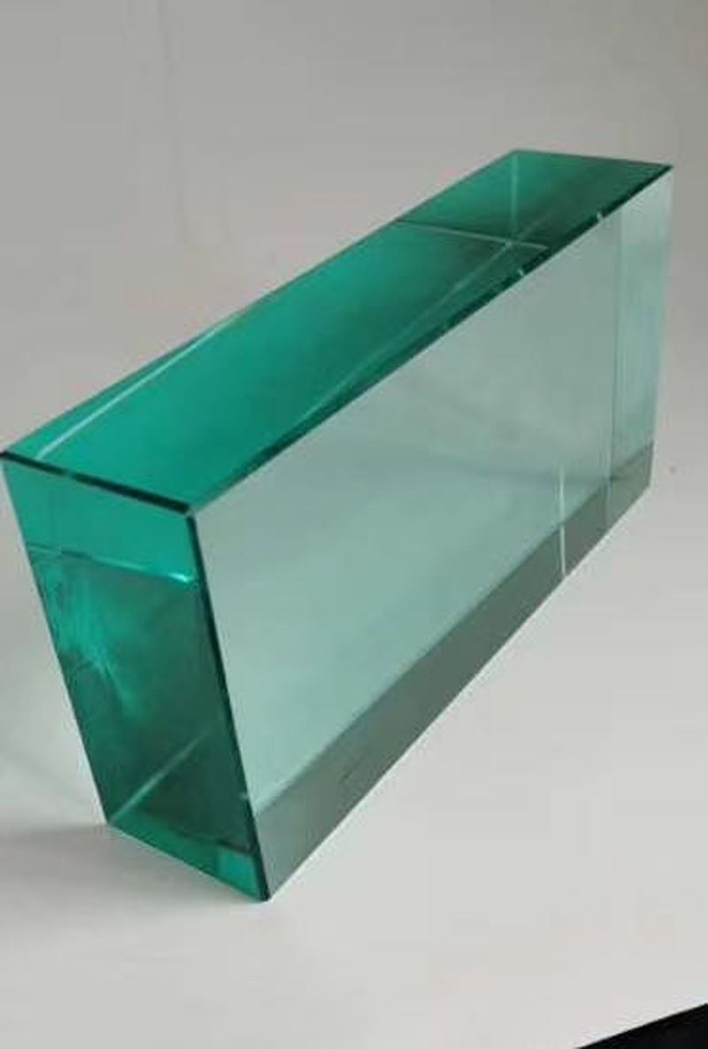 Jade Green Glass Blocks Bricks Tiles Modern Building Interior Exterior ...