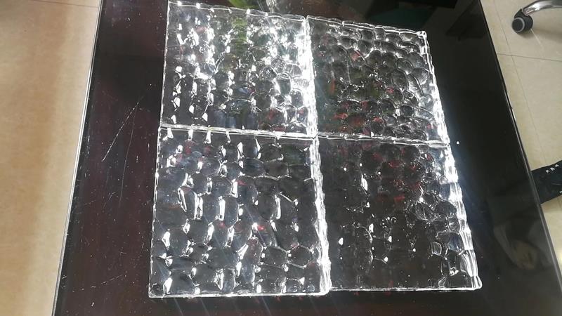 decorative cast glass panels glass bricks for hospitality projects ...