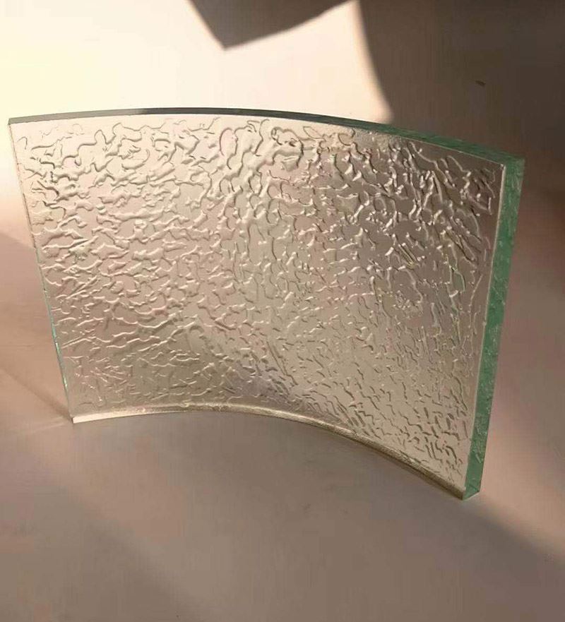 art design cast glass curved roof tile for modern energy efficiency ...