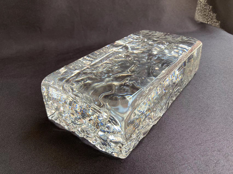 unique rock face solid crystal bricks