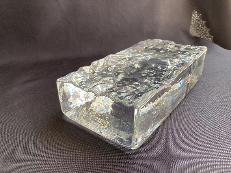 unique rock face solid crystal bricks