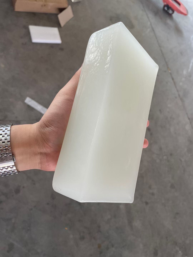 Ancient Architecture Restoration Opal White Crystal Bricks