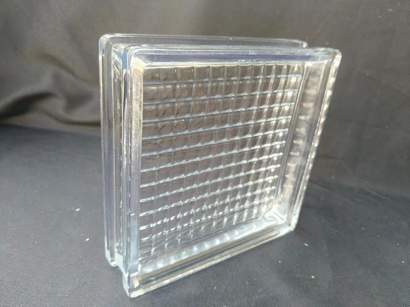 privacy protection parallel lines solid glass bricks for office ...