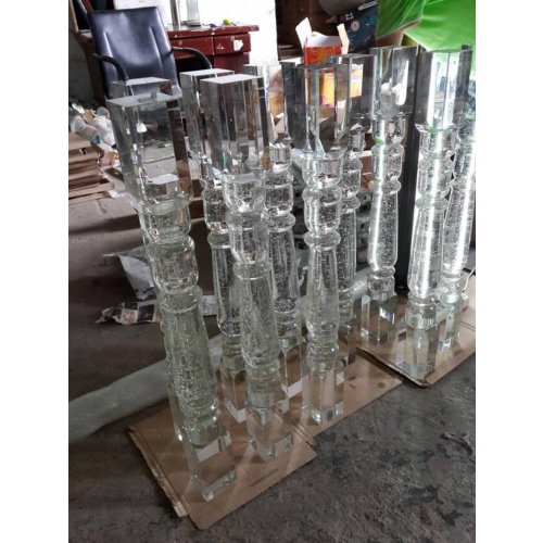 Crystal Stair Pillars