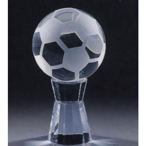 Crystal glass trophy awards