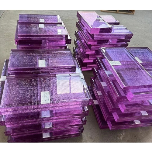 Solid glass bricks,Glass building materials,Crystal Stair Pillars,Glass ...