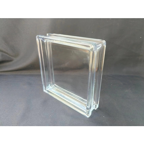 Solid glass bricks